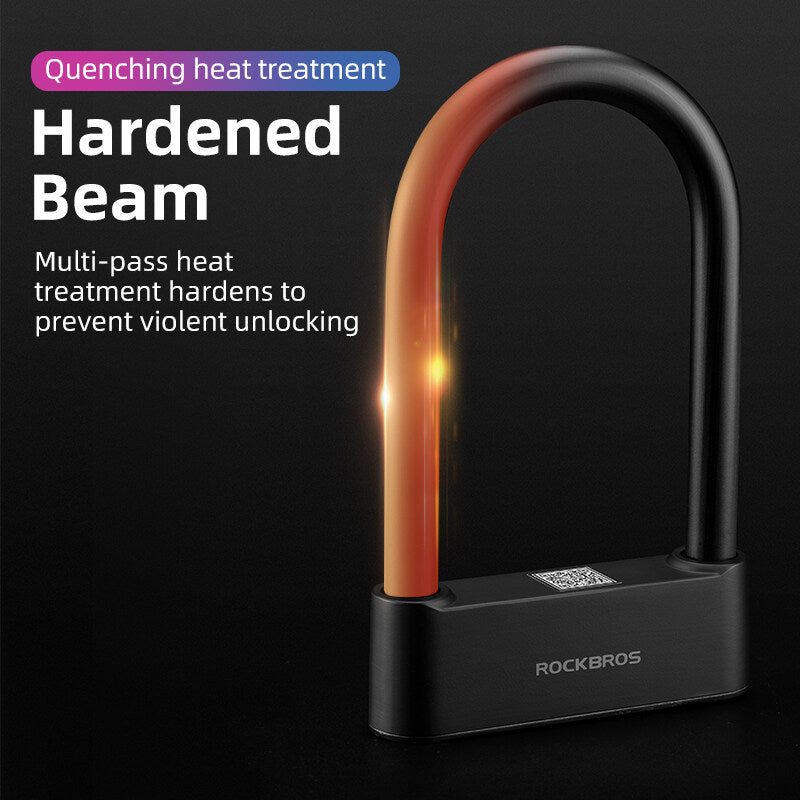 Velotric ROCKBROS Bike Lock: Secure Your Ride with Fingerprint Technology