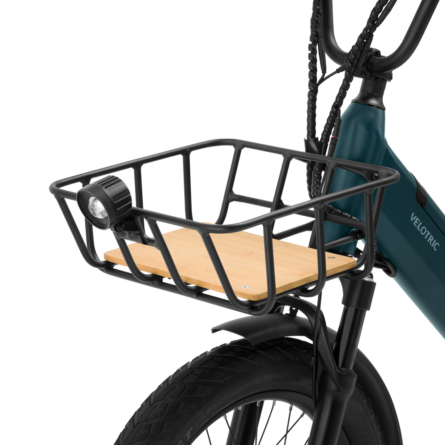 Shop the Velotric Front Basket - Convenient Bicycle Accessory