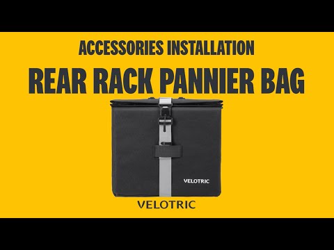 Velotric Rear Rack Pannier Bag - Versatile Storage Solution
