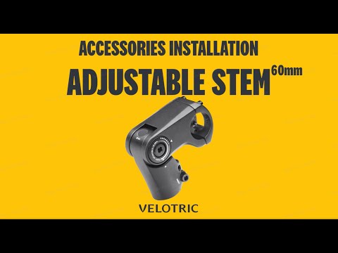 Velotric Adjustable Stem - Enhance Your Ride with 60mm Adjustment